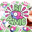 Bi Panic! Vinyl Sticker – Handmade Pride