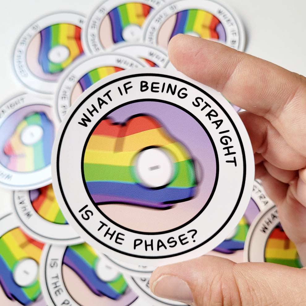 What If... Vinyl Sticker – Handmade Pride